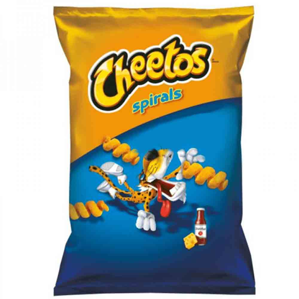CHEETOS SPIRAL KETCHUP 160g*14st – Atiab Food AB